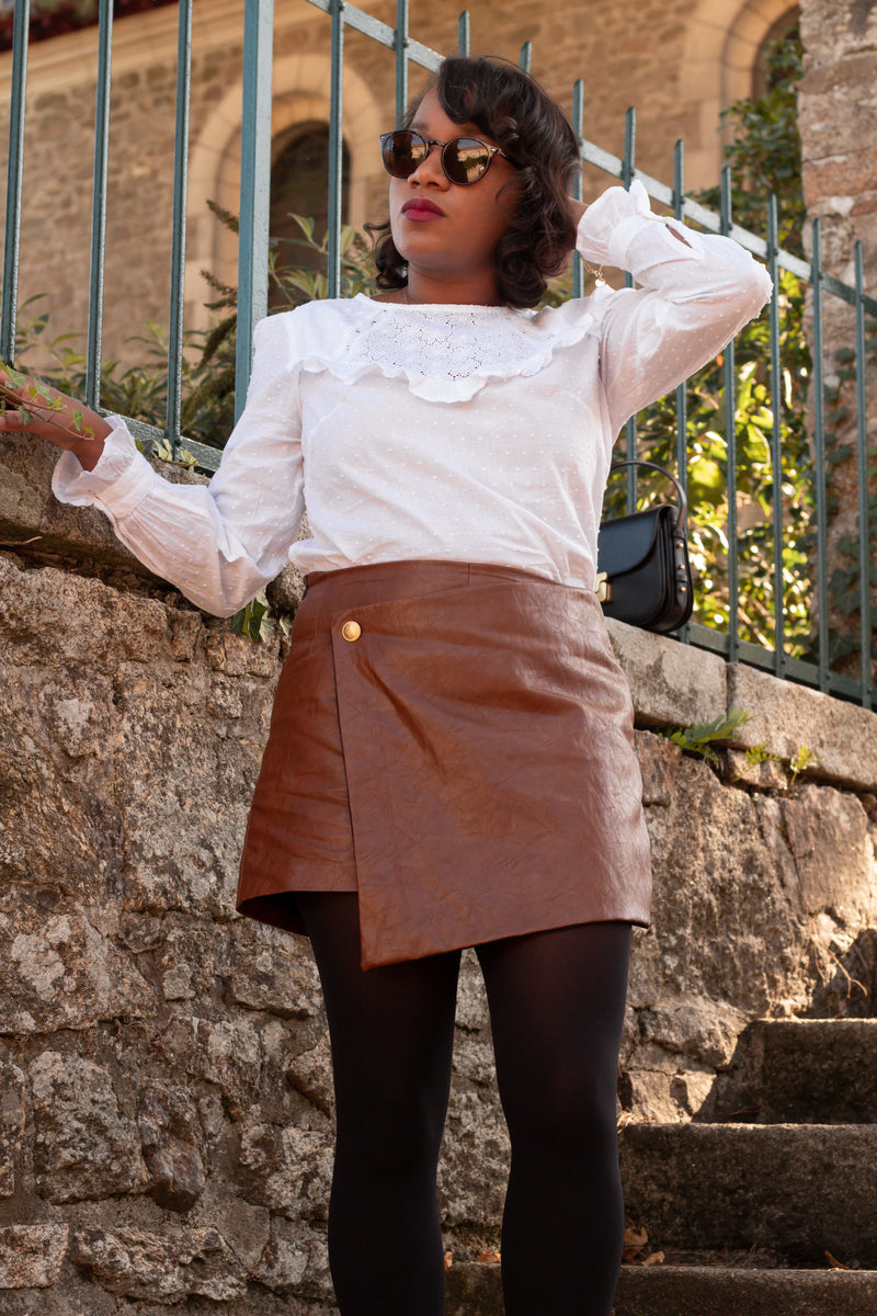 La jupe-short Sam – Didascallies